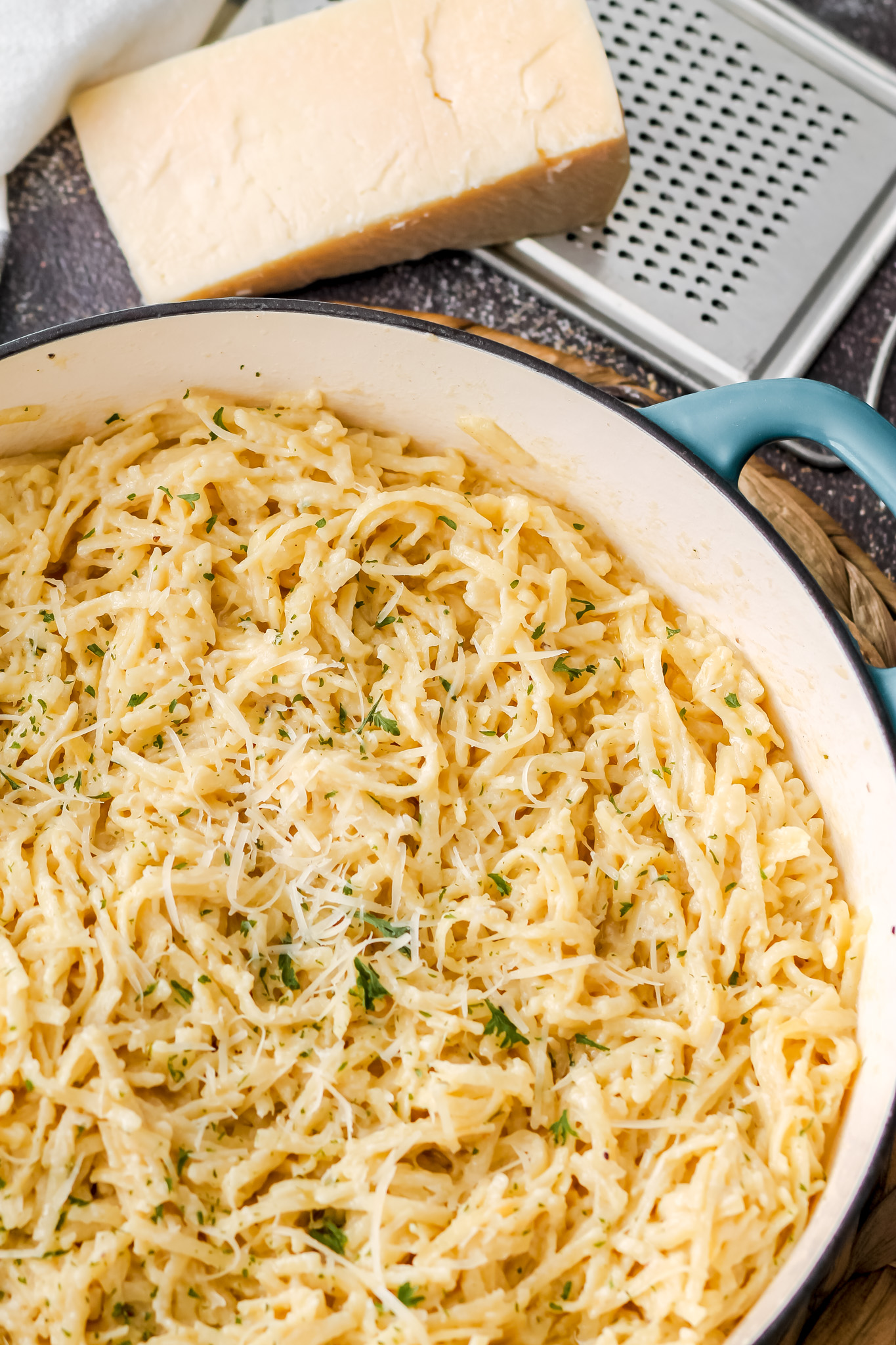 Homemade Alfredo - Genuinely Jana