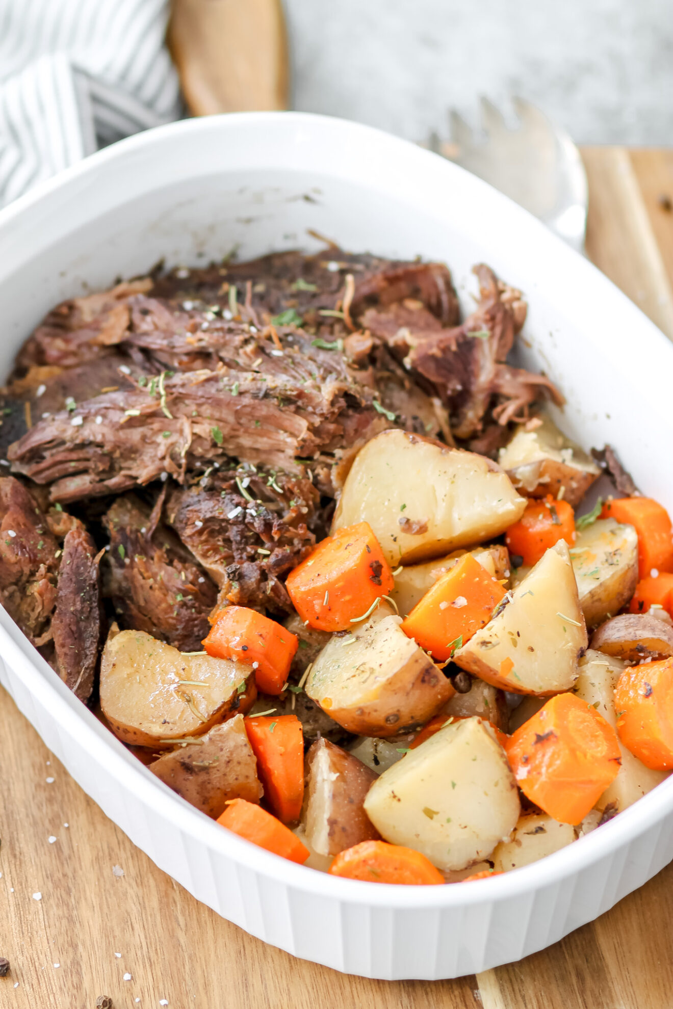 Slow Cooker Beef Chuck Roast - Genuinely Jana