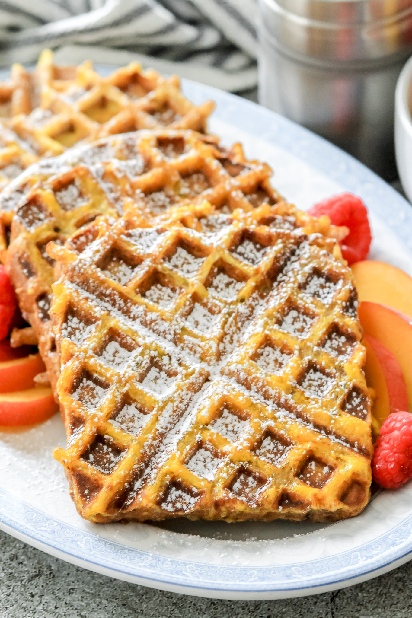 French Toast Waffles - Genuinely Jana