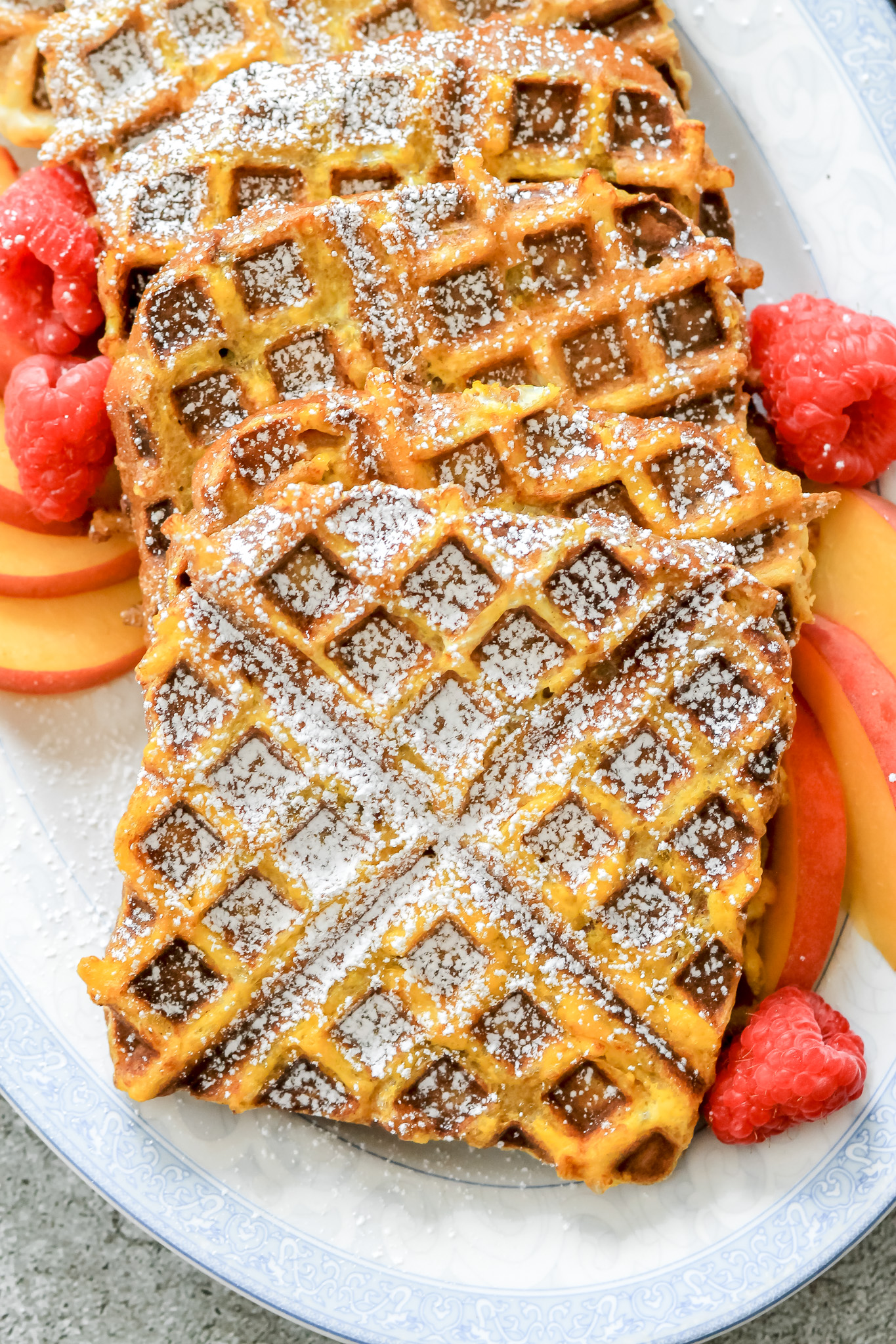 French Toast Waffles - Genuinely Jana