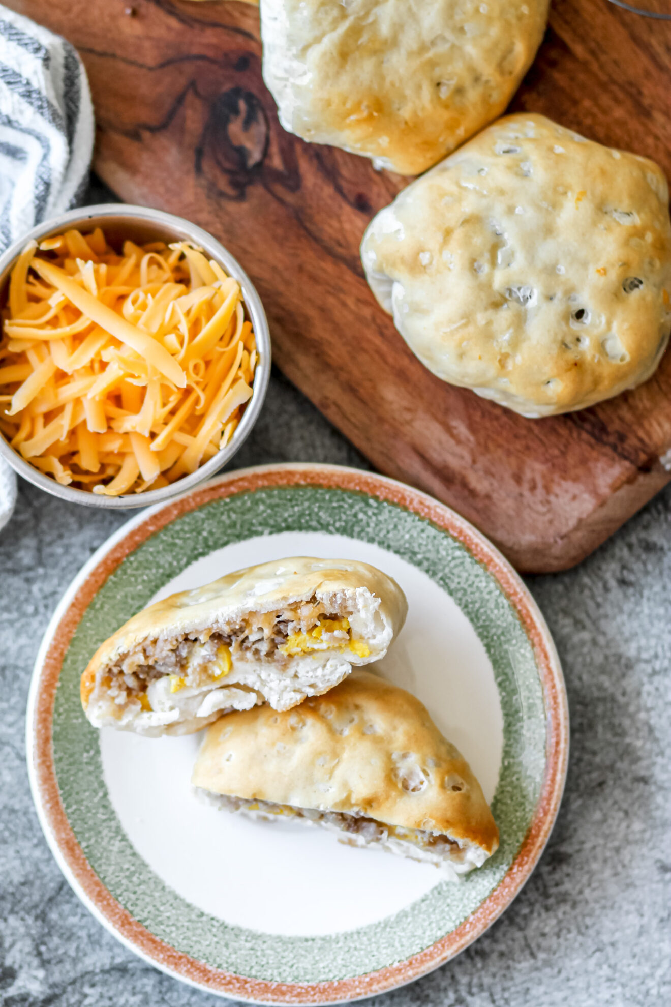 Breakfast Biscuit Bombs - Genuinely Jana