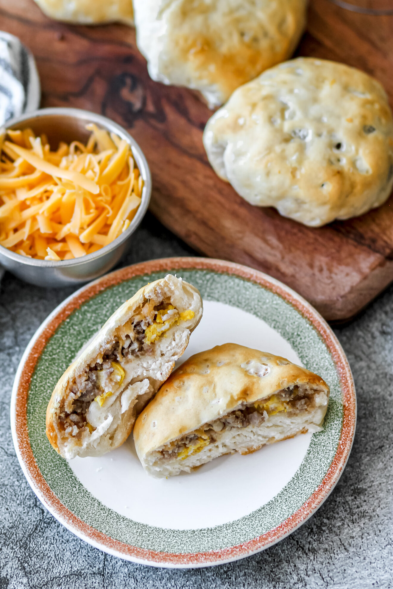 Breakfast Biscuit Bombs - Genuinely Jana